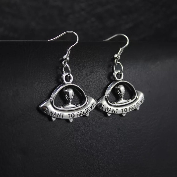 Jewelry | Ufo Alien Spaceship Earrings | Poshmark